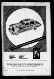 Motor Age Motor Car Automotive Magazine Vol. 65 No. 8 July 1946