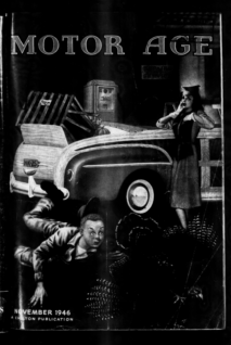 Motor Age Motor Car Automotive Magazine Vol. 65 No. 12 Nov. 1946