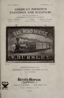 American primitive paintings and sculpture