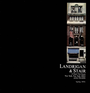 Landrigan & Stair, Spring 1976