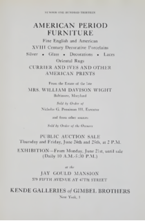American period furniture, fine English and american XVIII century ...