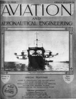 Aviation and Aeronautical Engineering, Vol. VI, No. 5, April 1st 1919