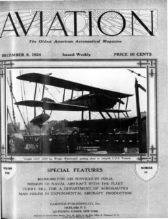 Aviation Week, Vol. XVII, No. 23, December 8th 1924