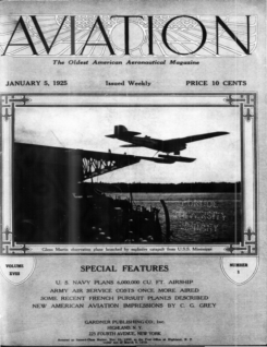 Aviation Week, Vol. XVIII, No. 1, January 5th 1925