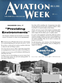 Aviation Week, Vol. LXIII, No. 23, December 5th 1955