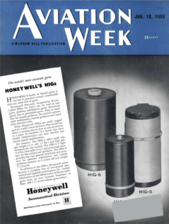 Aviation Week, Vol. LXII, No. 2, January 10th 1955