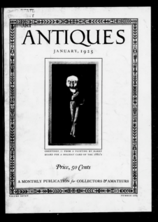 Antiques Vol. 7 No. 1 Jan. 1925