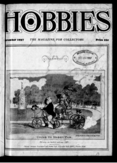 Hobbies the magazine for collectors Vol. 42 No. 9 Nov. 1937
