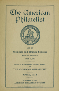 The American Philatelist, List of Members and Branch Societies, Revised ...