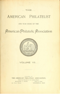 The American Philatelist, Vol. VII, 1893