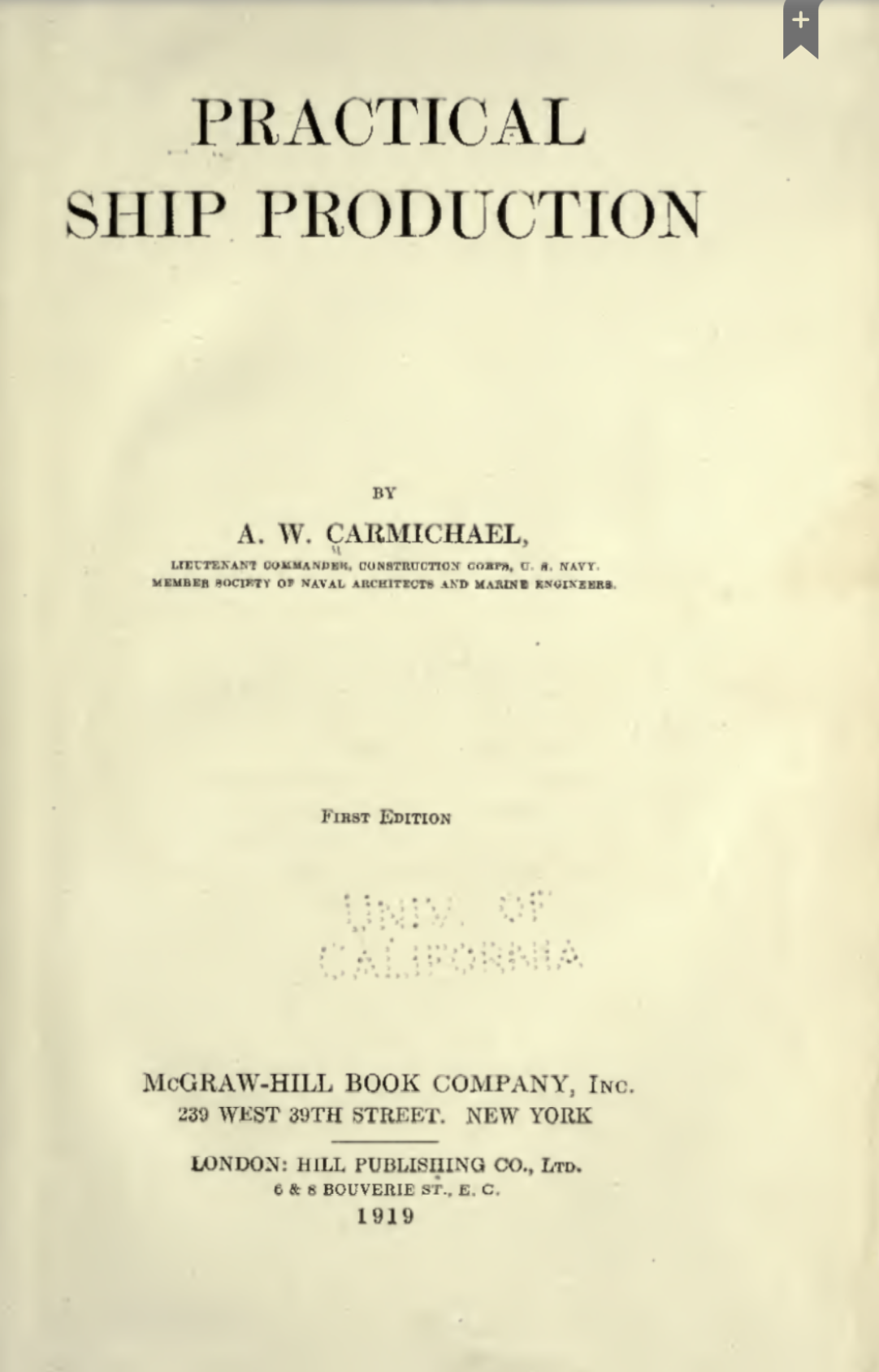 Practical ship production