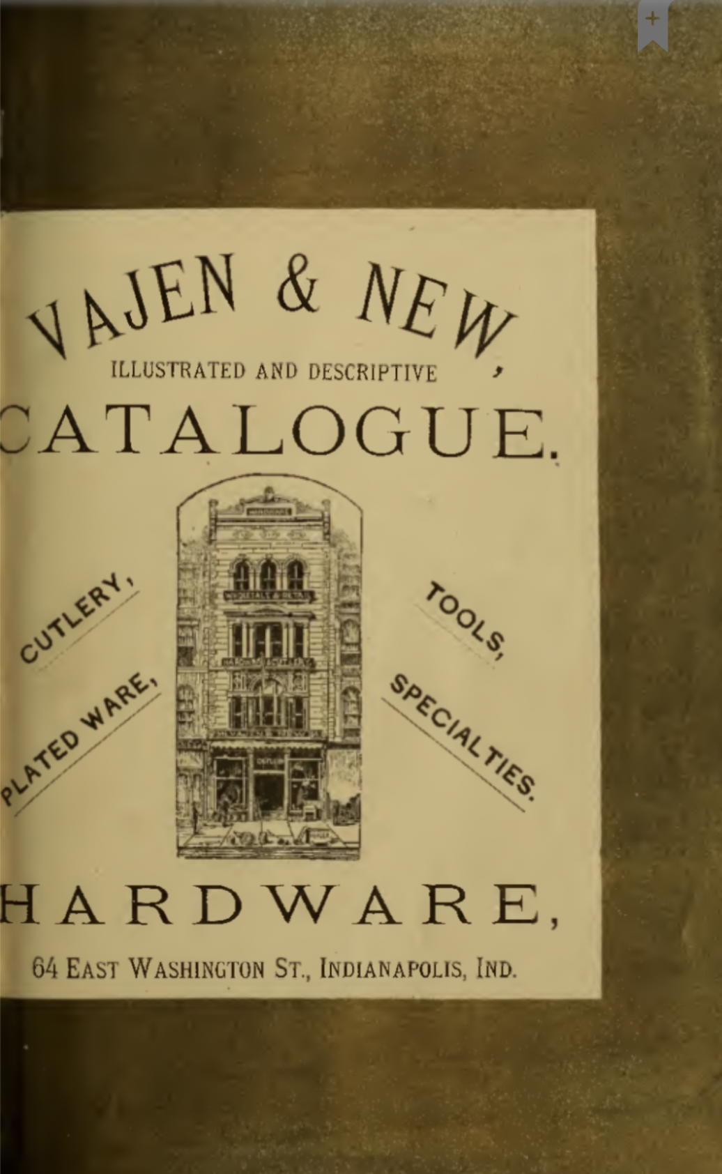 Vajen & New Cutlery & Tools 1884